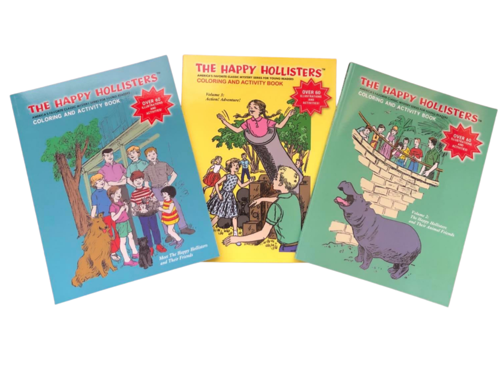 The Happy Hollisters: Coloring and Activity Book "Creative Combo" Gift ...